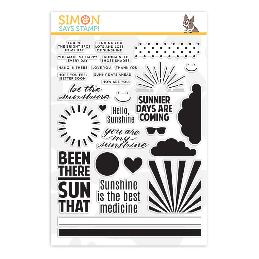 Simon Says Clear Stamps HELLO SUNSHINE sss202089 * – Simon Says Stamp