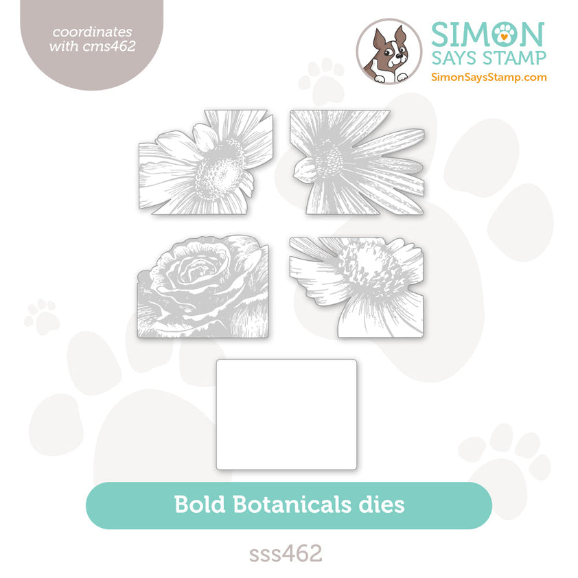 Simon Says Stamp Bold Botanicals Wafer Dies sss462 Sunny Vibes