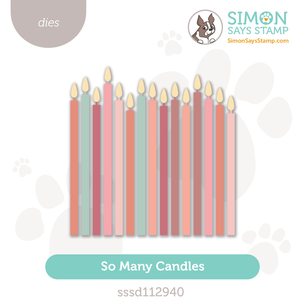 Simon Says Stamp So Many Candles Wafer Dies sssd112940
