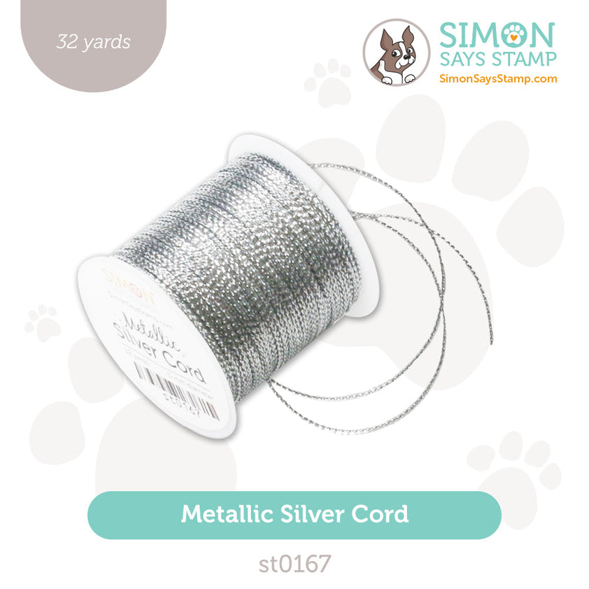 Simon Says Stamp Metallic Silver Cord st0167