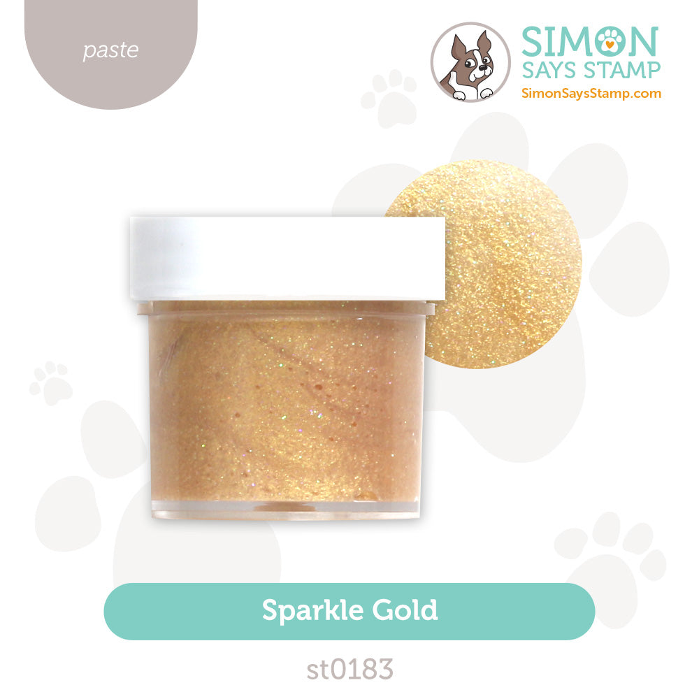 Simon Says Stamp Sparkle Paste Gold st0183