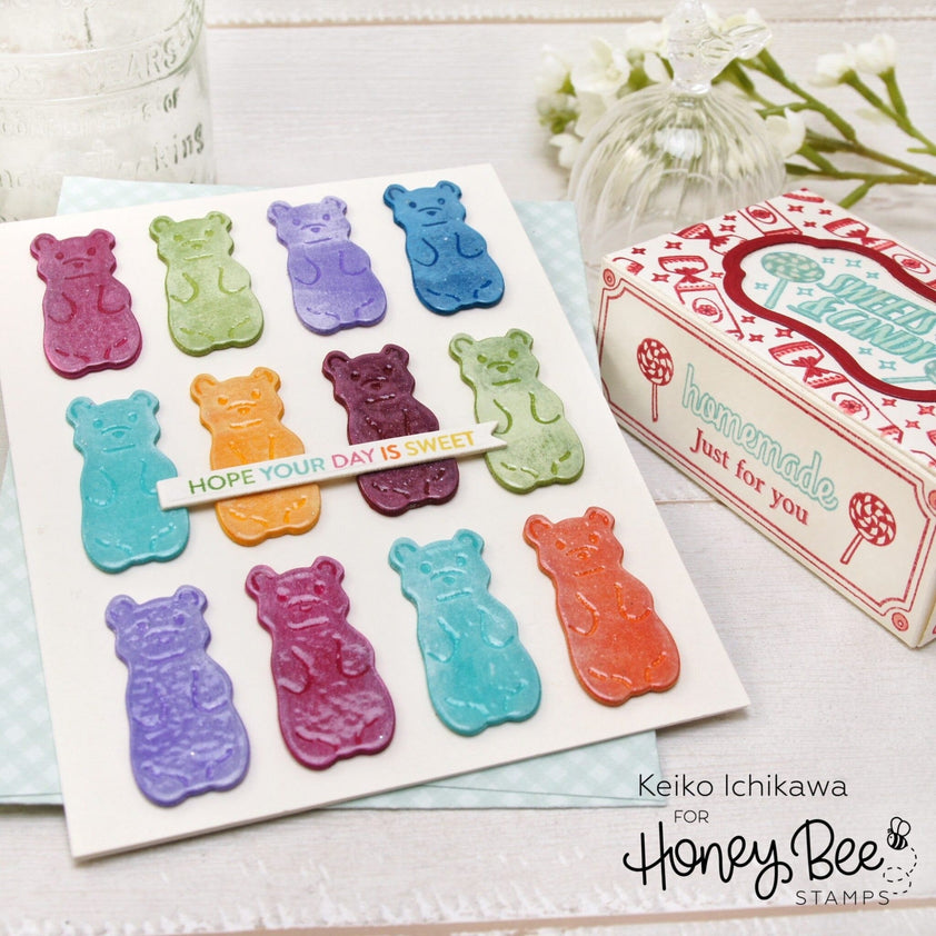 Honey Bee Mini Messages Banners Die Set hbds-mmban – Simon Says Stamp