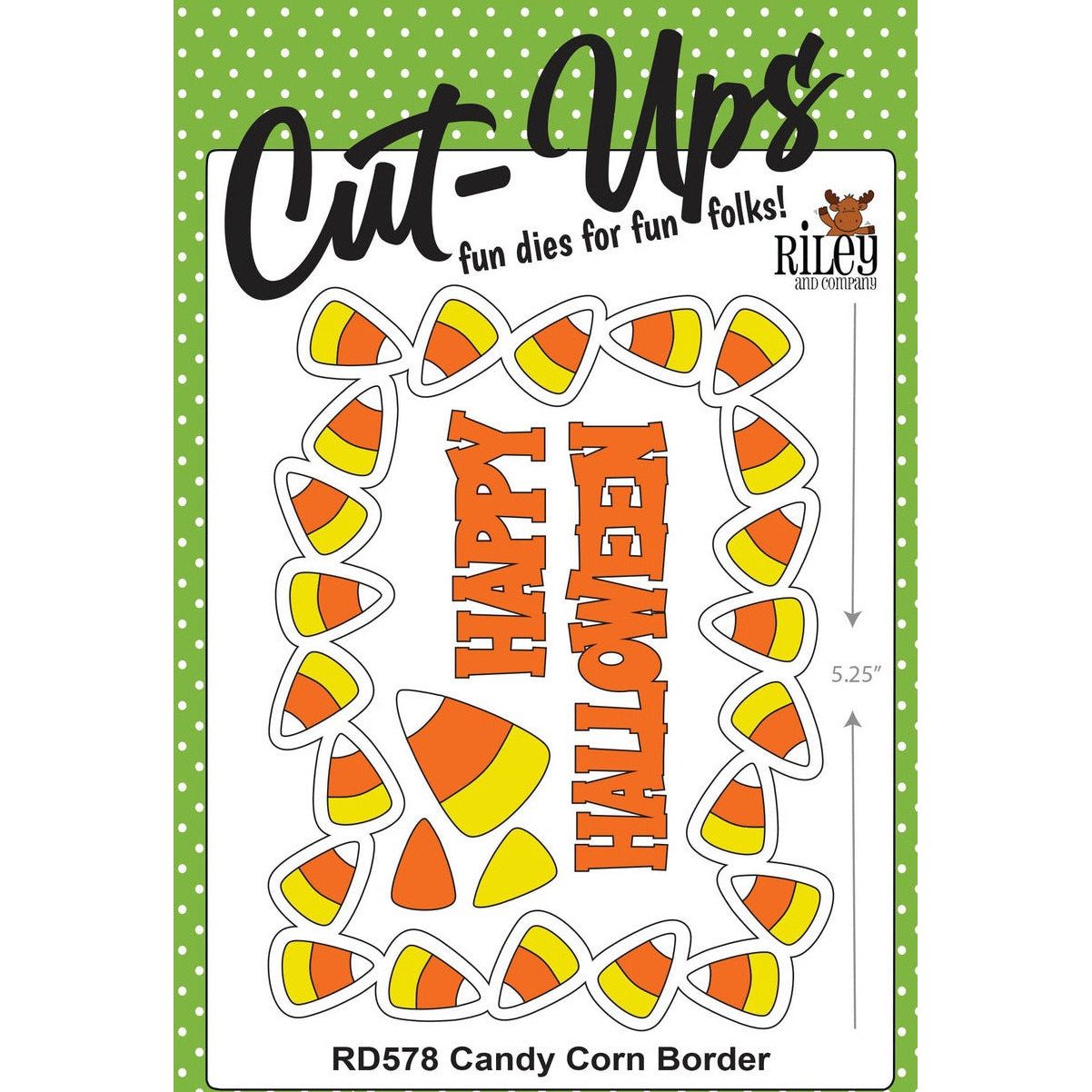 Halloween Candy Corn Border