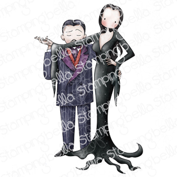 Stamping Bella Uptown Goth Parents Cling Stamp eb1256 – Simon Says Stamp