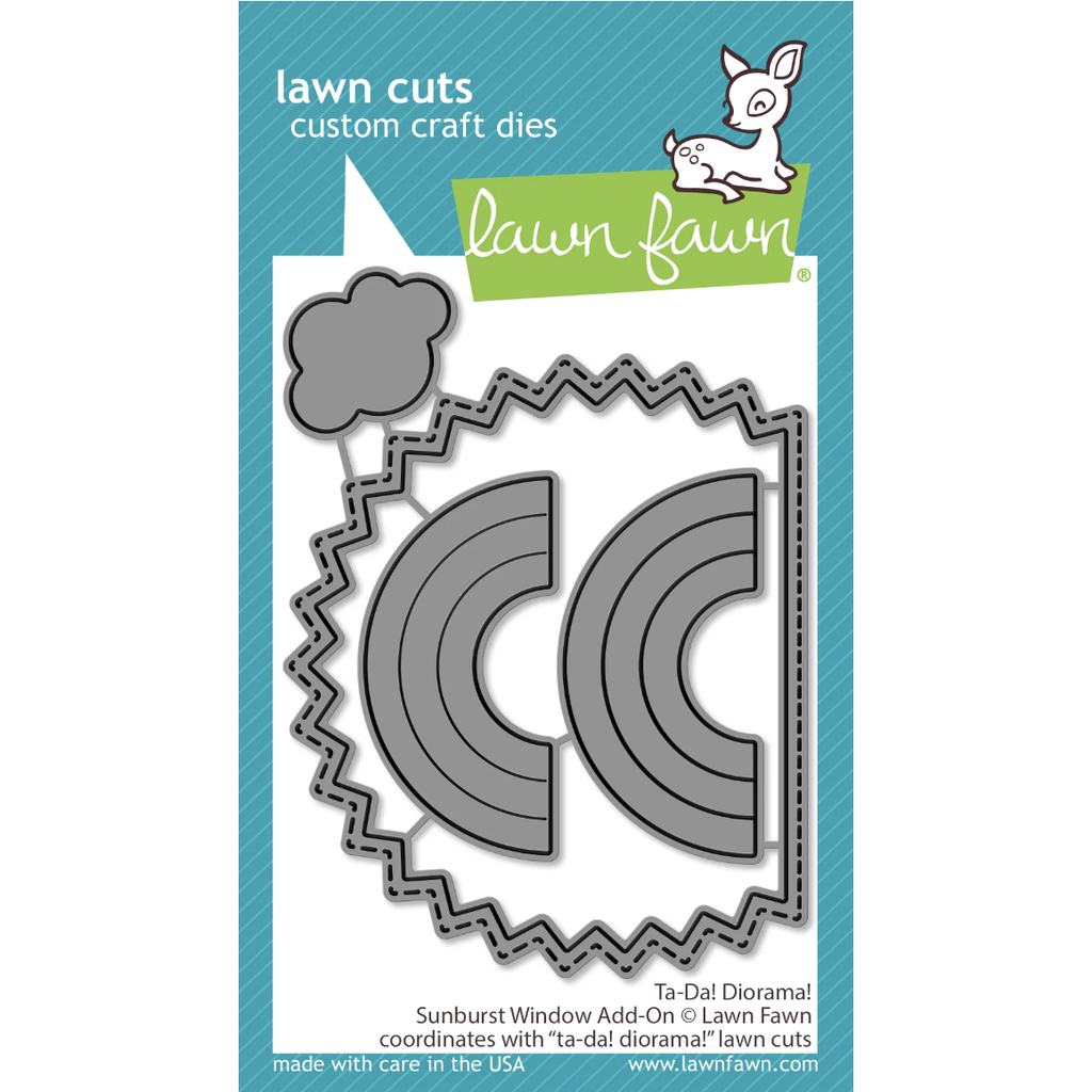 Lawn Fawn Ta-Da! Diorama! Sunburst Window Add-On Dies lf3435 – Simon ...