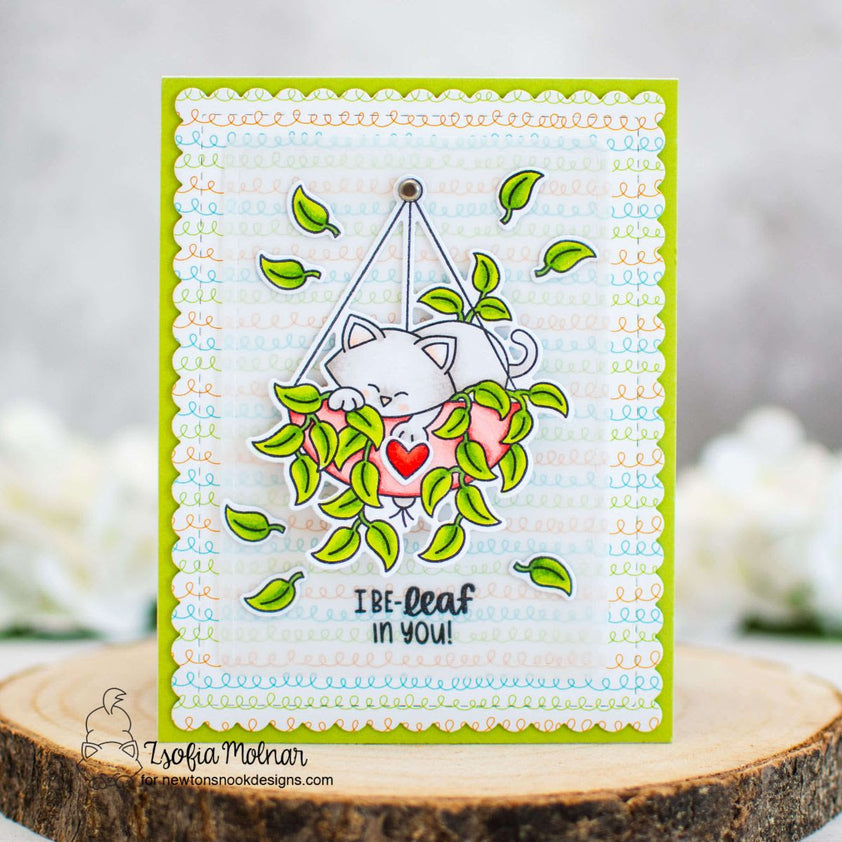 Newton's Nook Newton's Hanging Basket Clear Stamps nn2305s01* – Simon ...