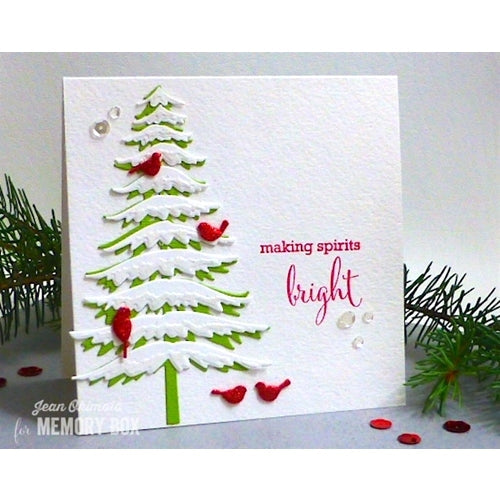 Memory Box RESTING BIRDS Craft Die 98527 – Simon Says Stamp