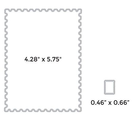 Hero Arts Nesting POSTAGE STAMPS DIES DI345 – Simon Says Stamp