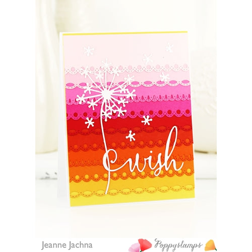 Poppy Stamps DANDELION STEM Craft Die 1809 – Simon Says Stamp