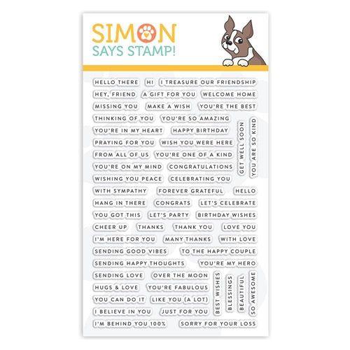 Simon Says Clear Stamps TINY WORDS sss101883 – Simon Says Stamp
