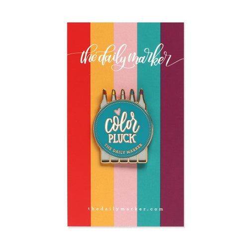 COLOR PLUCK Enamel Pin The Daily Marker jmpin3* – Simon Says Stamp