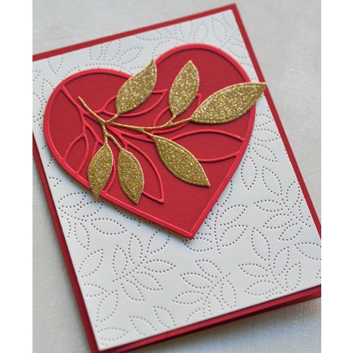Memory Box PINPOINT LEAF PLATE Craft Die 94381 – Simon Says Stamp