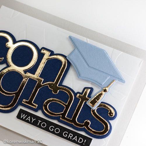 CZ Design GRAD HAT Wafer Dies czd88 – Simon Says Stamp