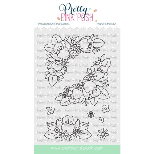 Pretty Pink Posh Floral Corners Clear Stamps* – Simon Says Stamp