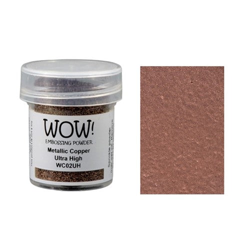 WOW Embossing Powder Metallic Copper Ultra High wc02uh – Simon Says Stamp