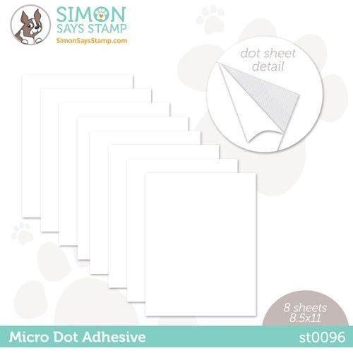 Simon Says Stamp MICRO DOT SHEETS Adhesive st0096