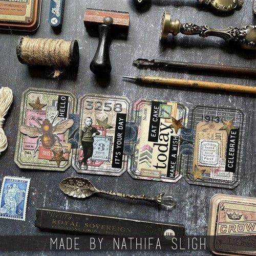 Tim Holtz Sizzix VINTAGE LABELS Thinlits Dies 665929 – Simon Says Stamp