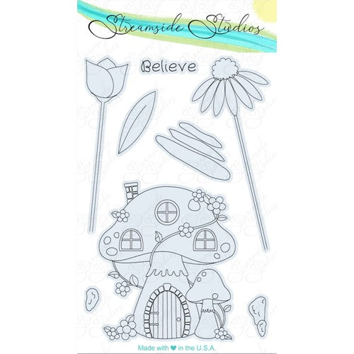 Streamside Studios FAIRY HOUSE Clear Stamp Set stsd08* – Simon Says Stamp