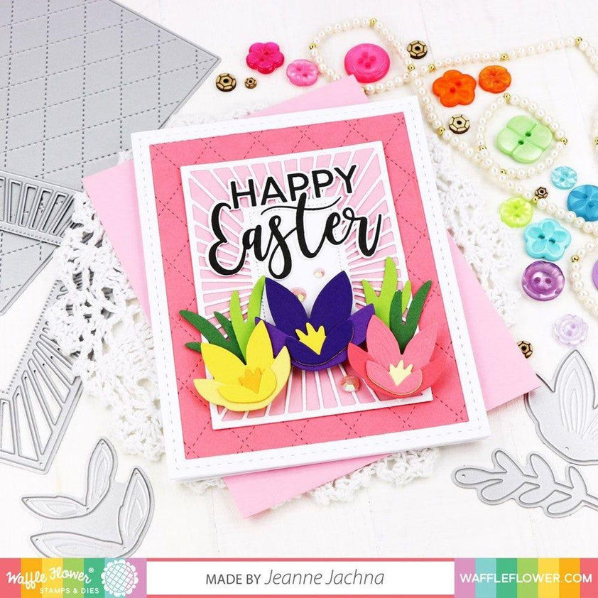 Waffle Flower Layered Crocus Dies 421242* – Simon Says Stamp