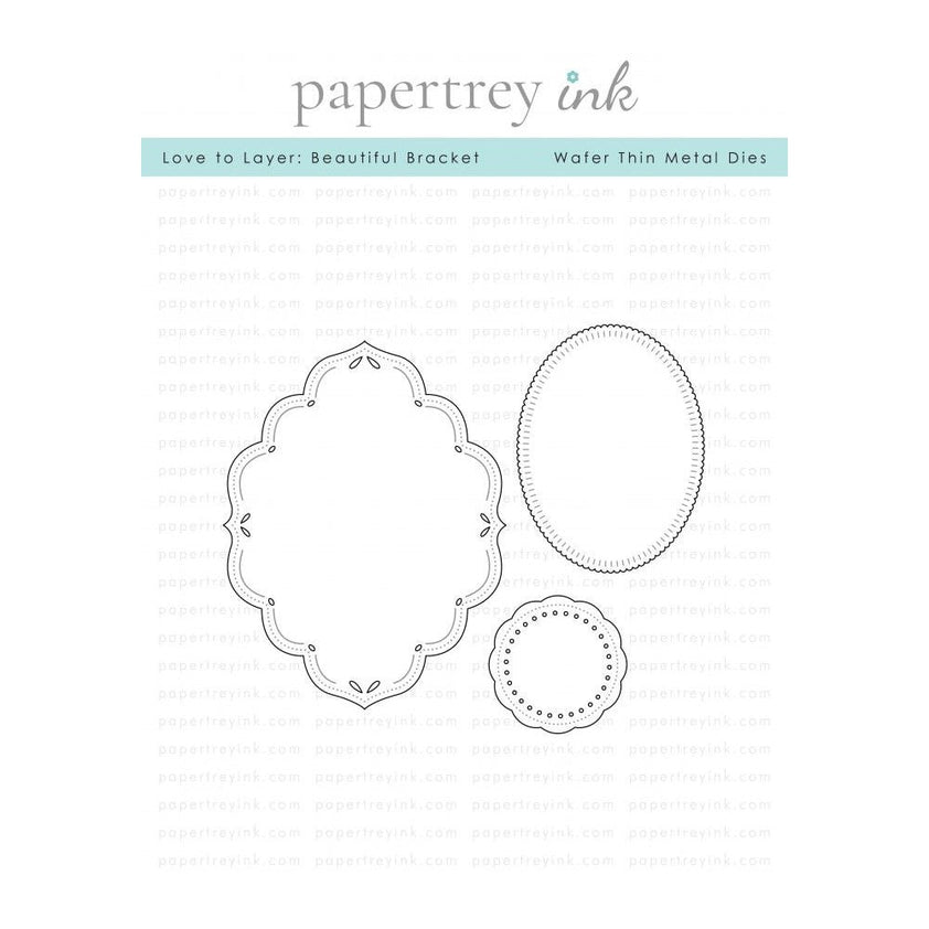 Papertrey Ink Love to Layer Beautiful Brackets Dies PTI-0570 – Simon ...