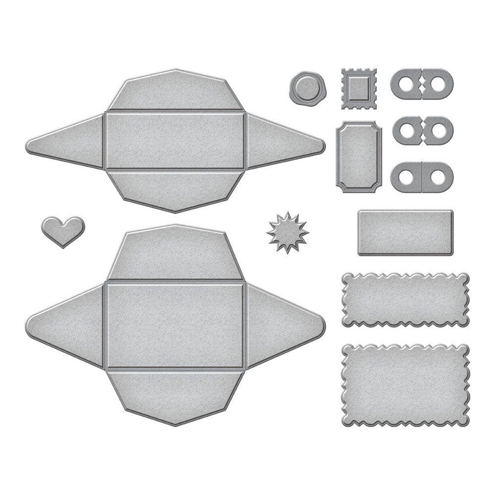 Spellbinders Mini Envelope 2 Etched Dies s7-233* – Simon Says Stamp