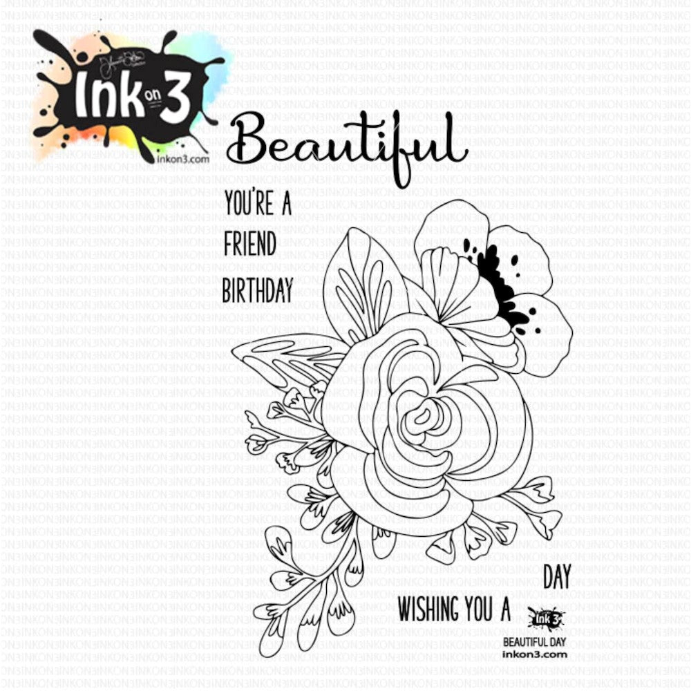 Inkon3 Beautiful Day Clear Stamp Set 89939* – Simon Says Stamp