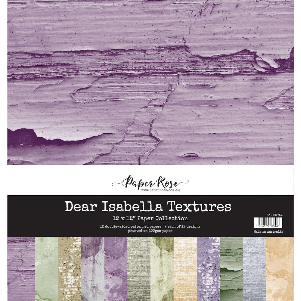 Paper Rose Dear Isabelle Textures 12x12 Paper 29754* – Simon Says Stamp