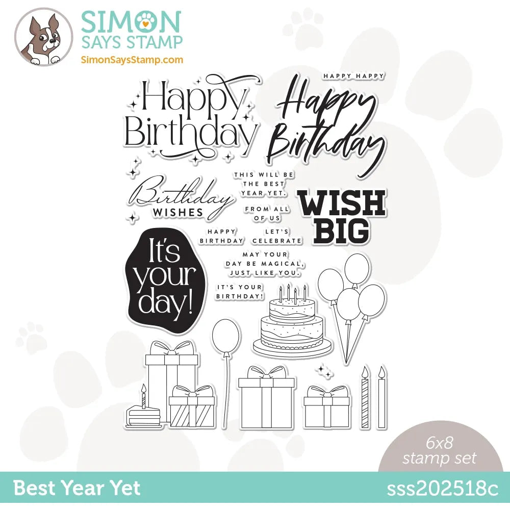 Simon Says Clear Stamps Best Year Yet sss202518c – Simon Says Stamp